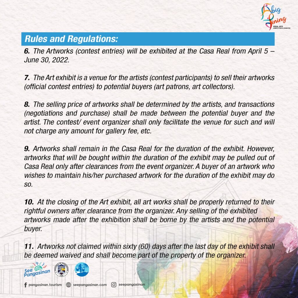 PTCAO Joins 2022 National Arts Month With ABIG SINING: Visual Arts ...