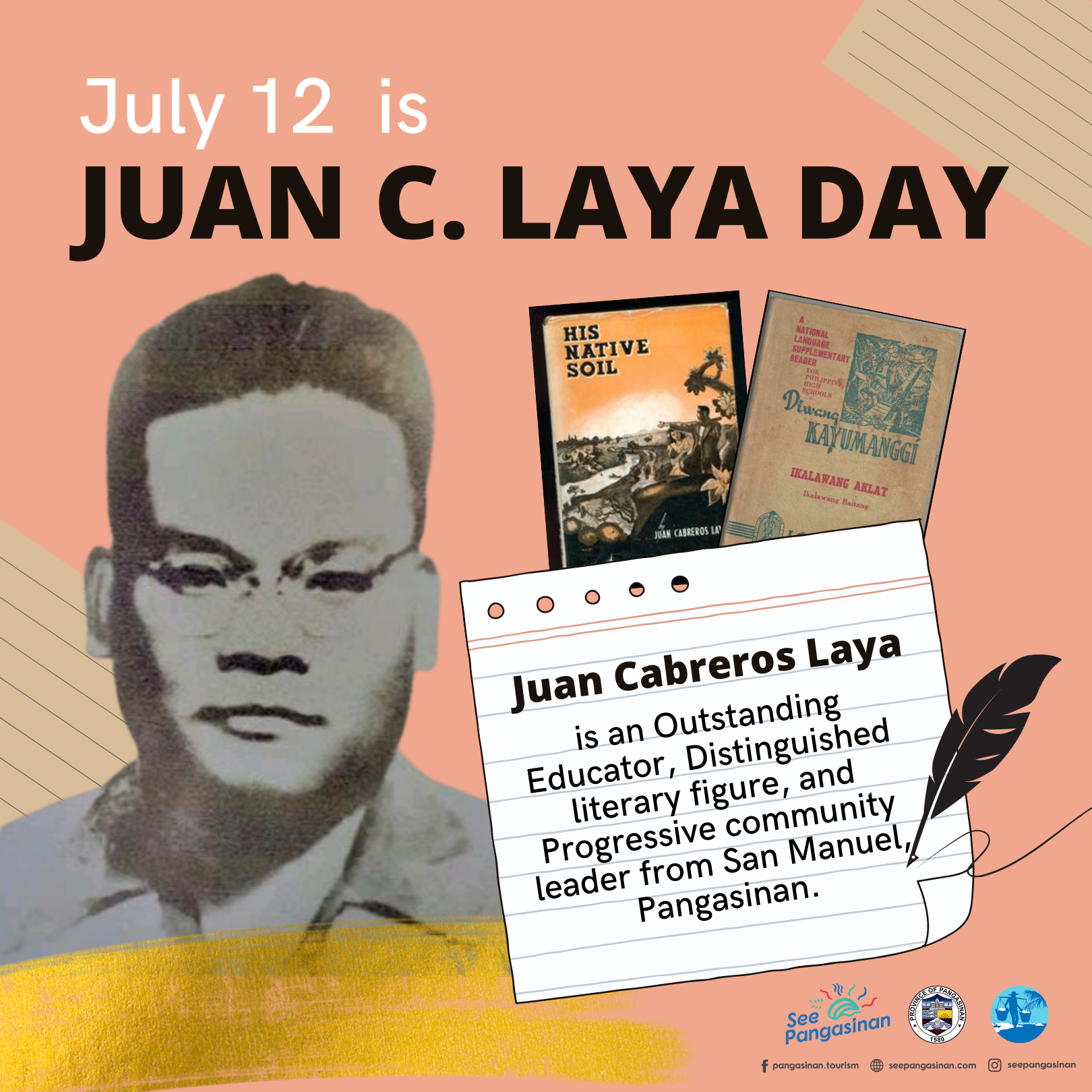 Juan C. Laya Day in Pangasinan - See Pangasinan